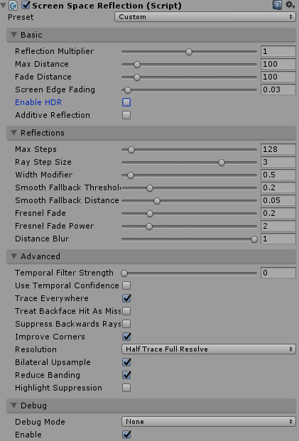 Unity 5.4 SSRR Not Working - Questions & Answers - Unity Discussions