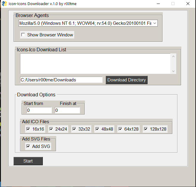 GitHub - r00tmebaby/Icon-Icons-Downloader: Automatically download icon packs from https://icon ...