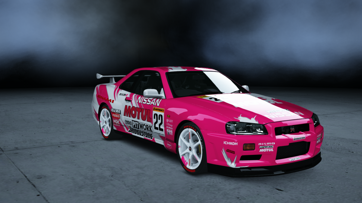 Nissan Skyline GT-R Motul Pitwork JGTC 2003 #22 | OverTake.gg