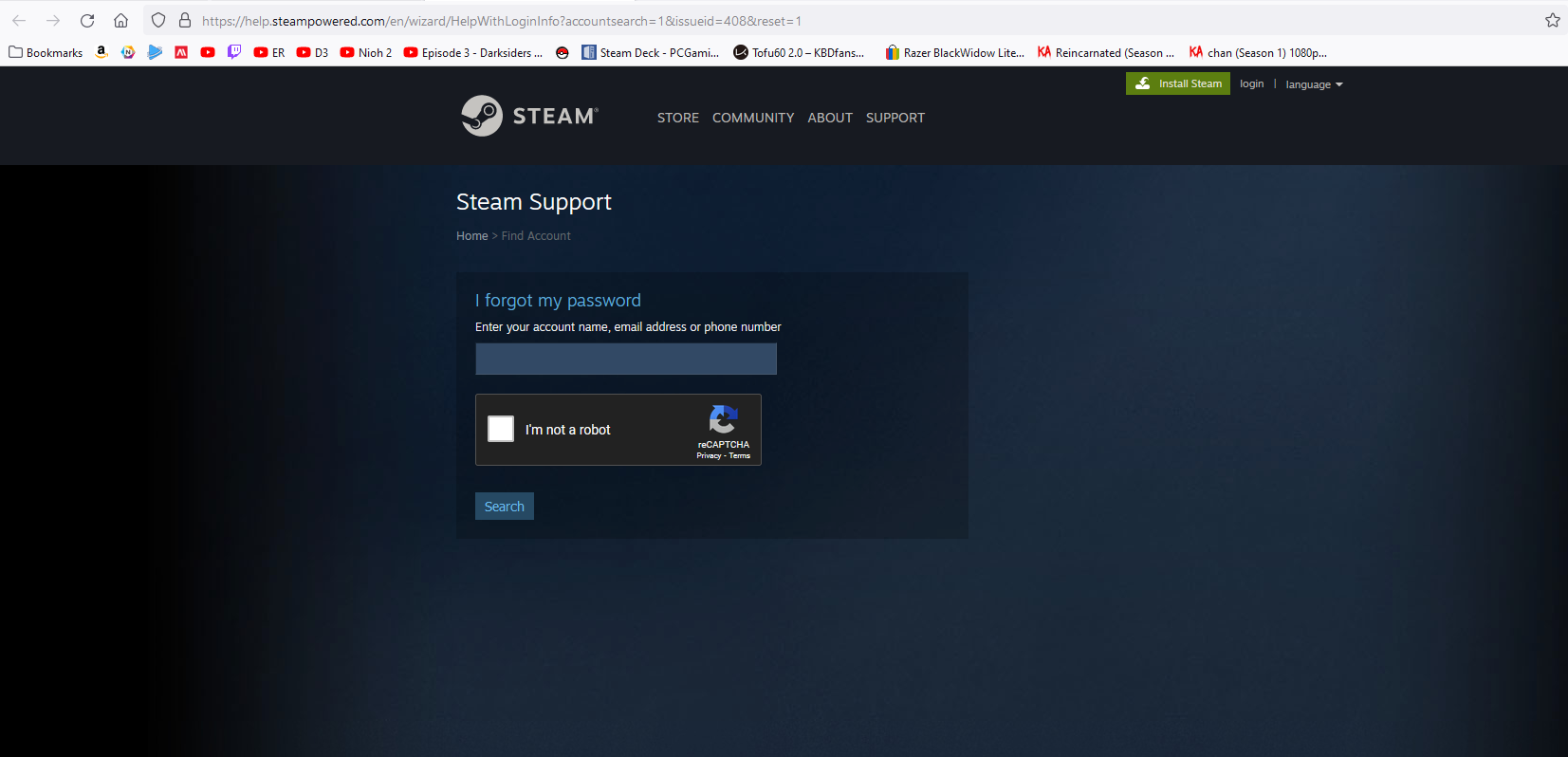 Stole account :: Help and Tips