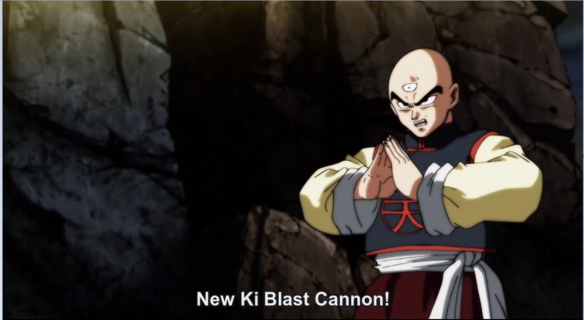 Tien's new attack : Dragonballsuper