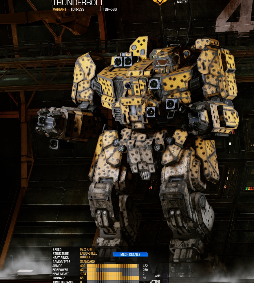 Thunderbolt Paint Schemes? | MechSpecs.com