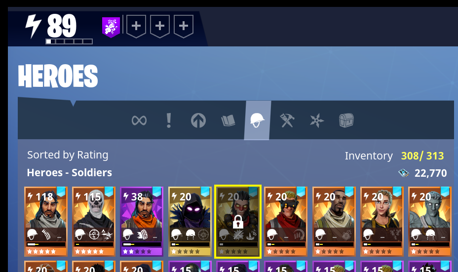 Bug: Hero stuck in locked for weeks, but plenty of empty inventory : r ...