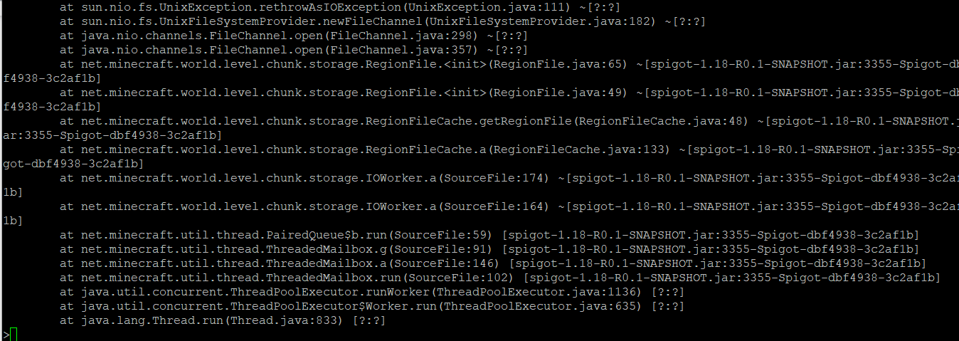 World Chunk problem need fix | SpigotMC - High Performance Minecraft