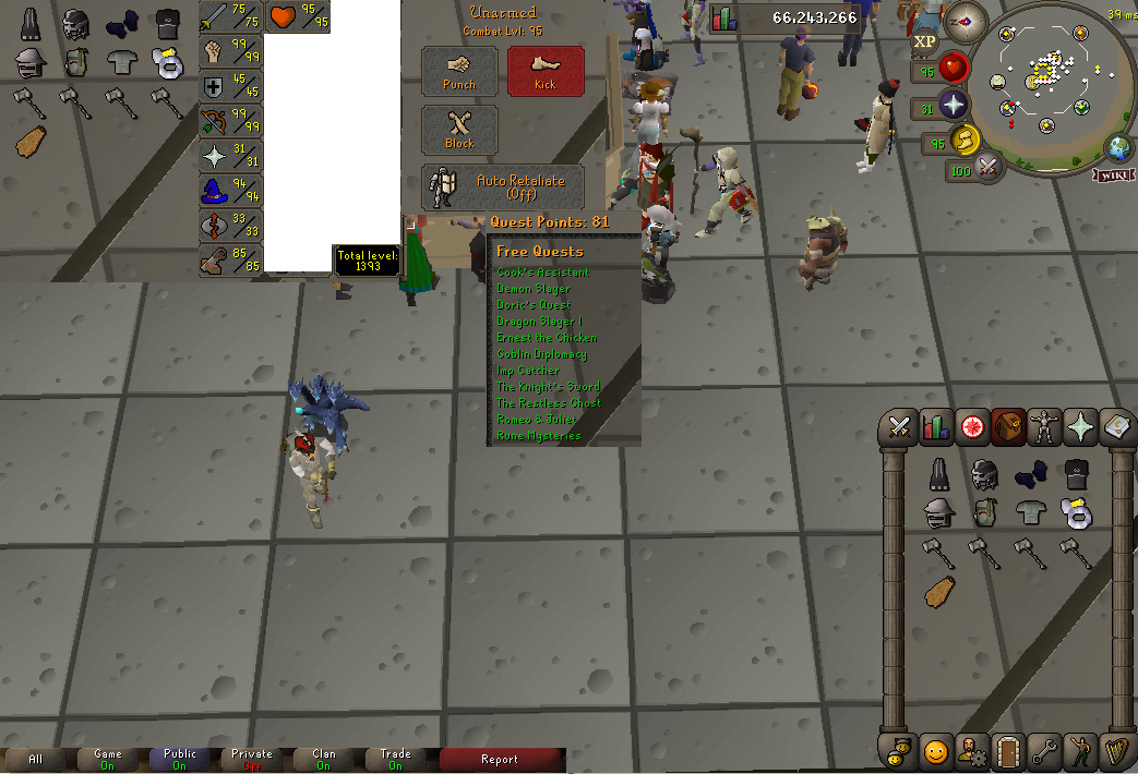 $100 Donor - Selling Zerker Pures And Voiders (Maxed) | Sell & Trade ...