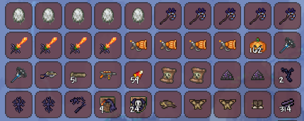 First Pumpkin Moon In 1.3. Mythical Razorblade Typhoon And Spectre Hood ...