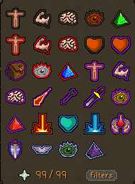 Infernal Maxed main - nearly comp cape - all outfits | Sell & Trade ...