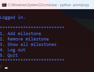 GitHub - scaldings/milestone-list: This python script allows you to write down your milestones ...