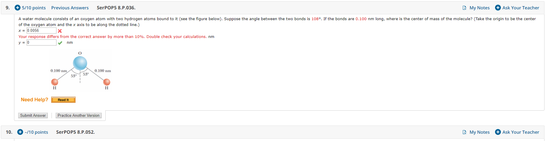 Solved 9. + 5/10 points Previous Answers SerPOP5 8.P.036. My | Chegg.com Solved 9. + 5/10 points Previous Answers SerPOP5 8.P.036. My | Chegg.com
