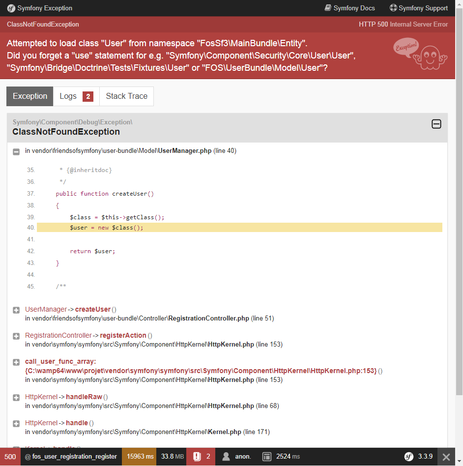 Symfony 3 Fosuserbundle Symfony 3 Fosuserbundle Par Alexdsp Page 1 Openclassrooms