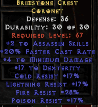 Ft Assassin Fcr Circlet - Topic - d2jsp
