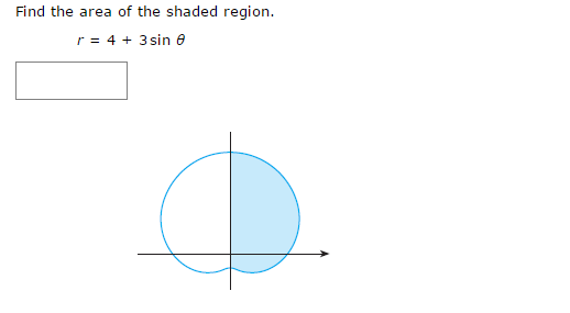 Solved Find the area of the shaded region. | Chegg.com