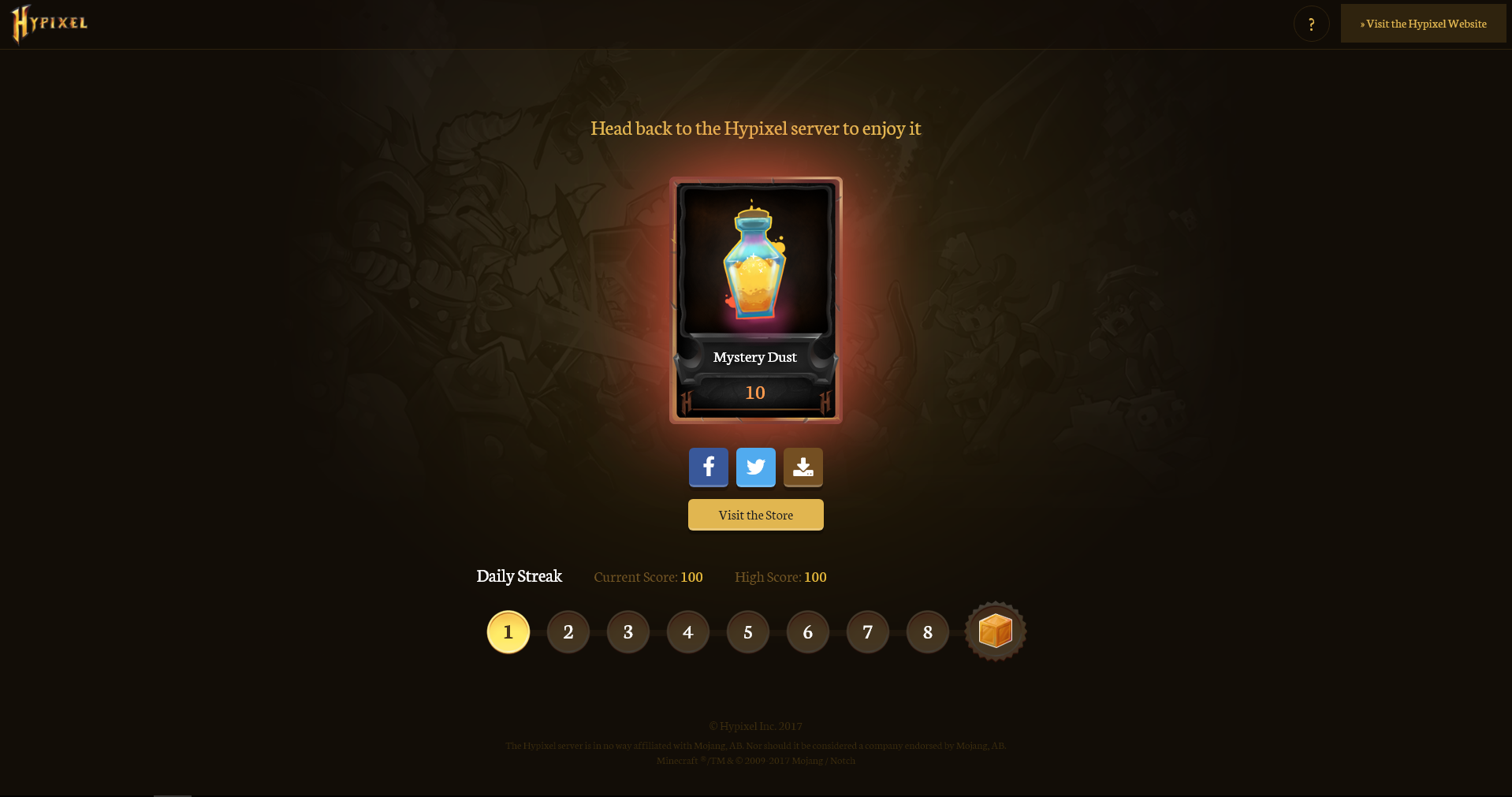 It Has Happened Hypixel Minecraft Server And Maps