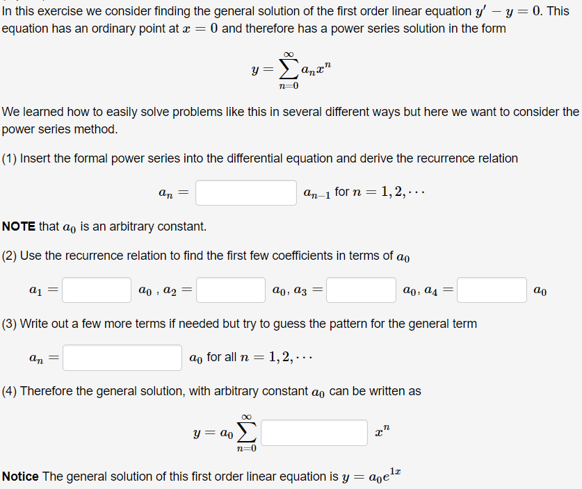 Solved In This Exercise We Consider Finding The General
