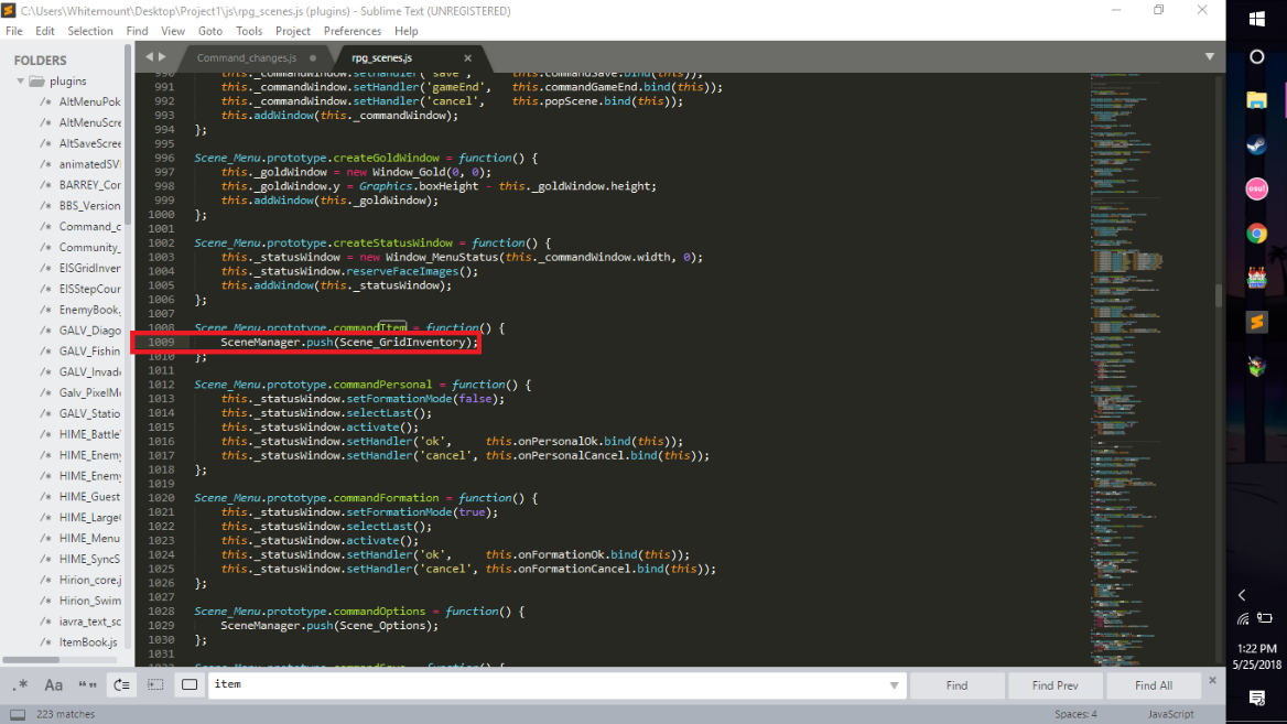 Help with changing Menu commands | RPG Maker Forums