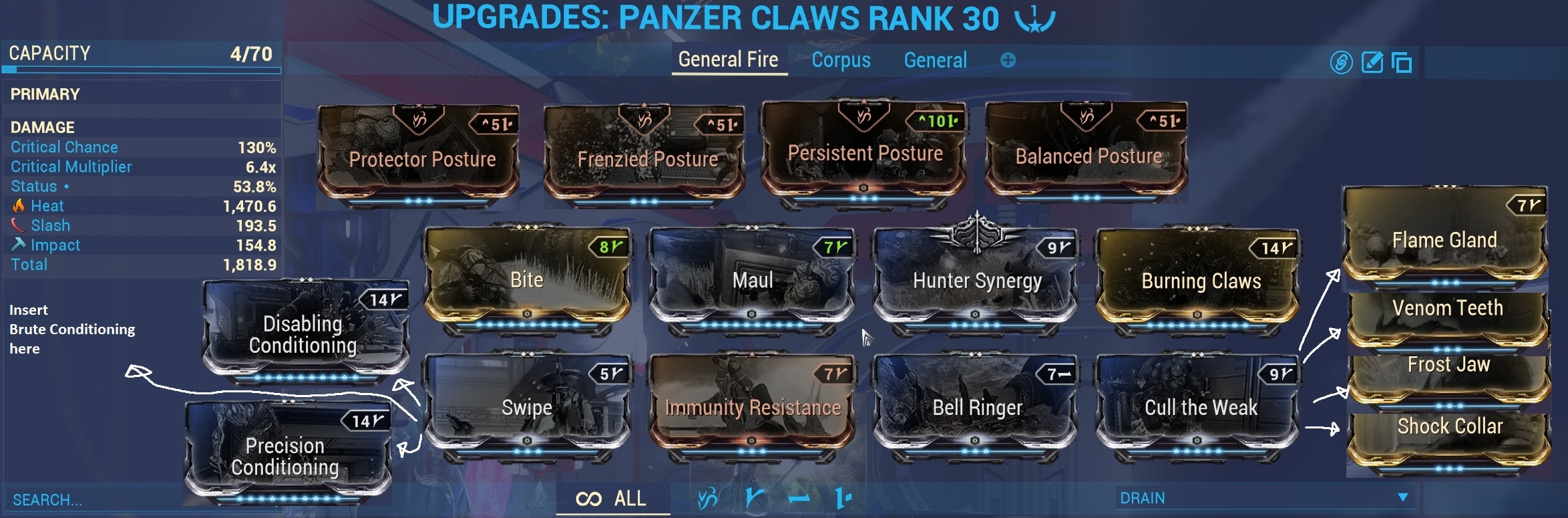 1 Forma Panzer Vulpaphyla Build by A_Ace - Panzer Vulpaphyla WITH CLAWS ...