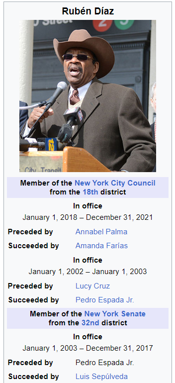 Remember when I said NYC was heavily Democratic but not heavily liberal ...