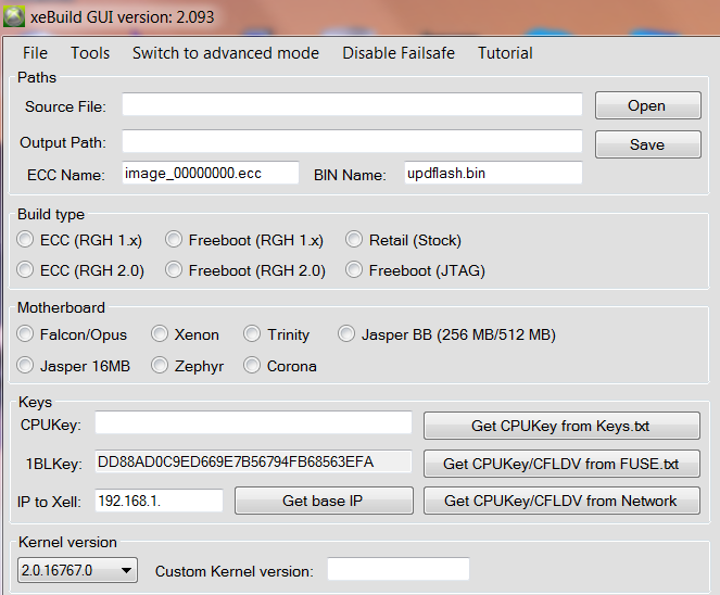 Homebrew - xeBuild_GUI_2.093 (16767) | Se7enSins Gaming Community