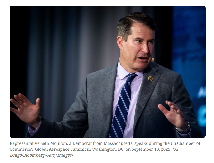 Rep. Seth Moulton invokes age in launching Democratic primary challenge against Sen. Ed Markey ...