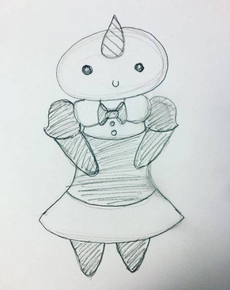 Sea Chibi Narwhal – KHR Arts