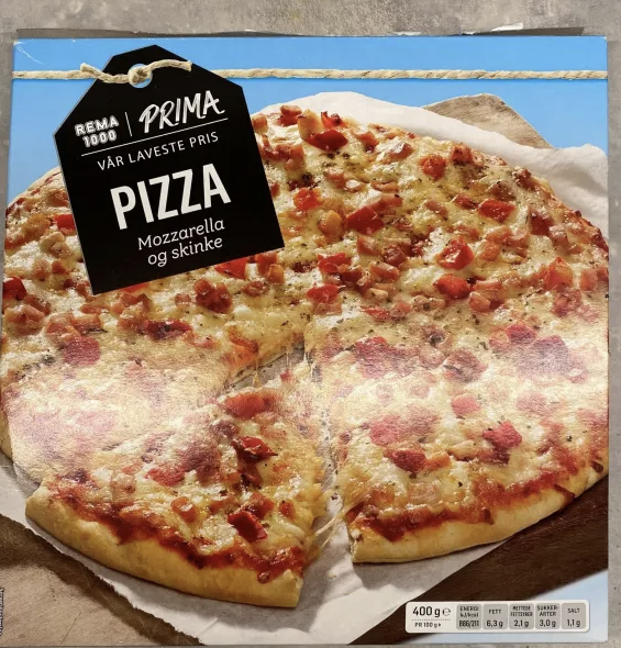 Rema pizza shrinkflation : r/norge