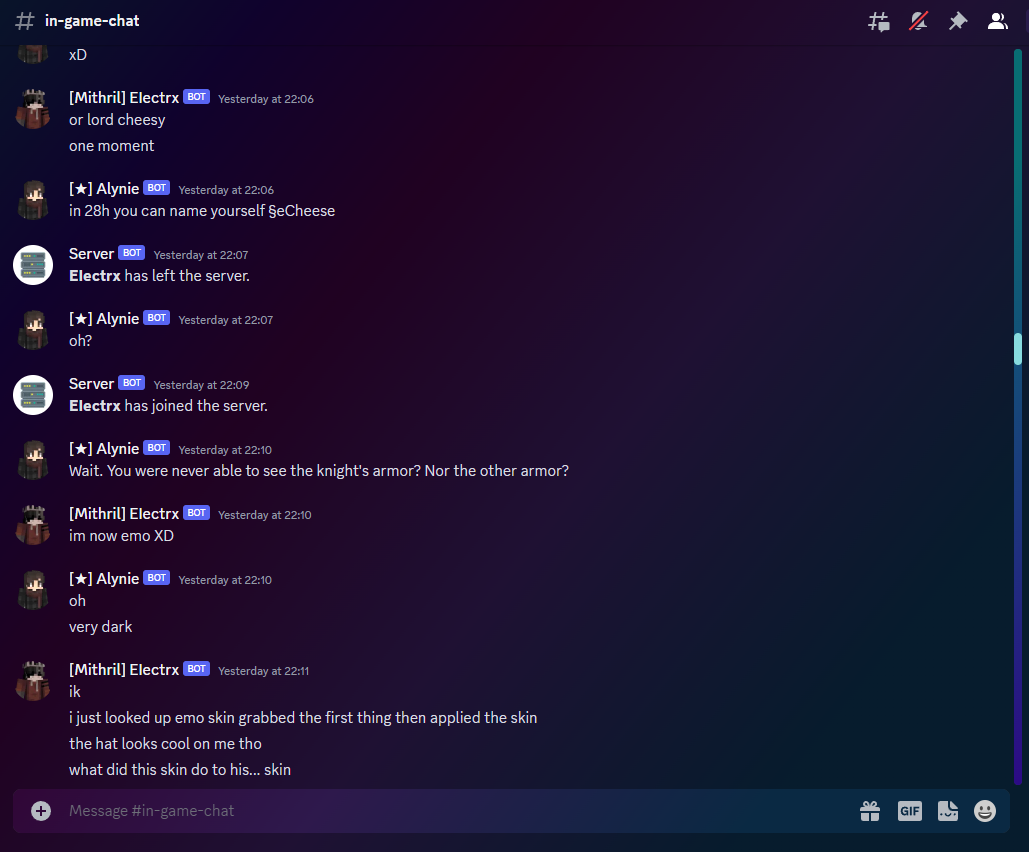 Discord Chat Monitor - Monitor your server on Discord | SpigotMC - High ...