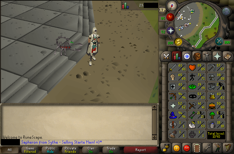 88cb Starter Main - 94 range/magic Zulrah Ready + Scorpia Pet! | Sell ...