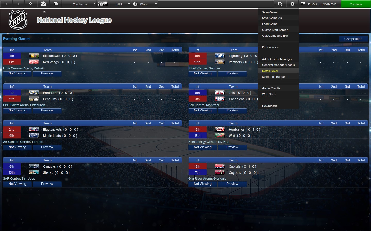 New to the game : r/EHM