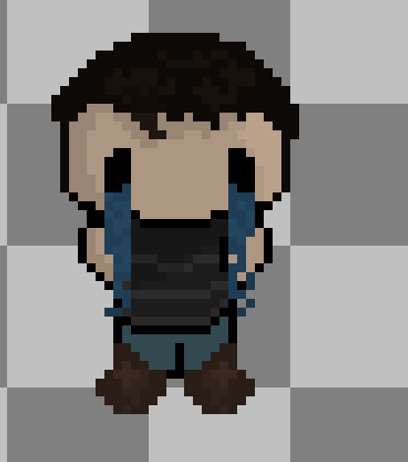 Made my own version of the FNAF 4 Crying Child (sprite) : r ...