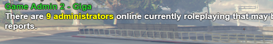 Balance out admins roleplaying and on admin duty. - Archive - GTA World ...