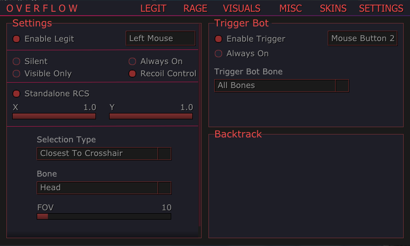 GitHub - ALEHACKsp/Overflow-CSGO: Internal CSGO cheat - work in progress GitHub - ALEHACKsp/Overflow-CSGO: Internal CSGO cheat - work in progress