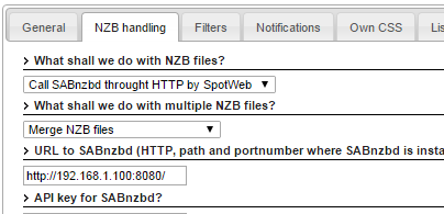 Spotweb and Sabnzbdplus 1.0.0 · Issue #94 · spotweb/spotweb · GitHub
