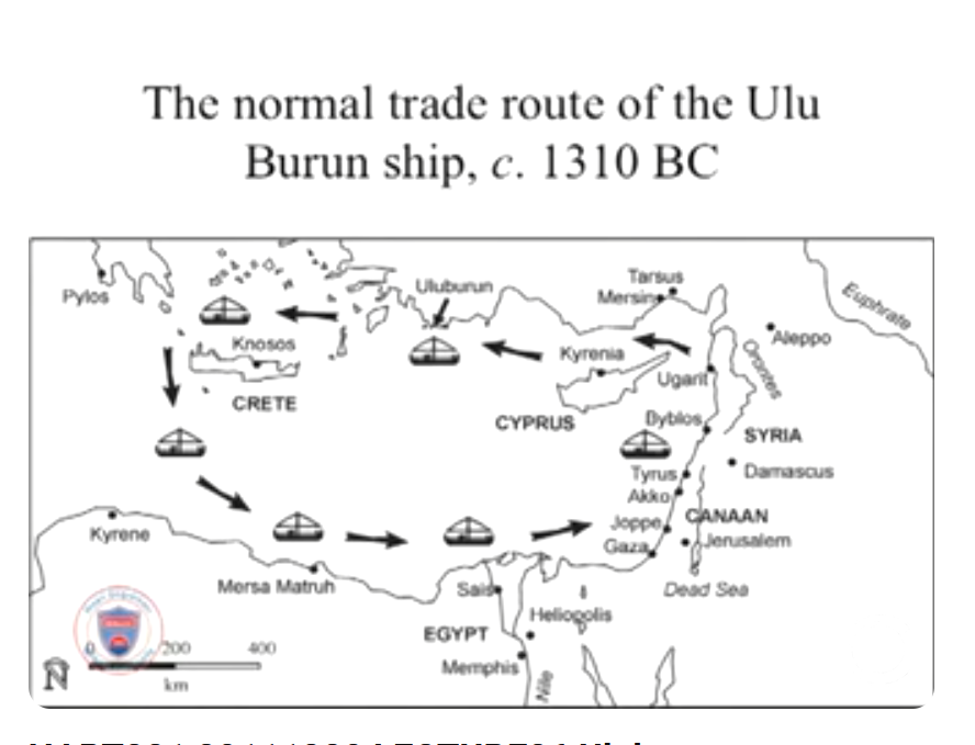 The Uluburun – 14 century BCE shipwreck – Tradewinds TYC SecondLife