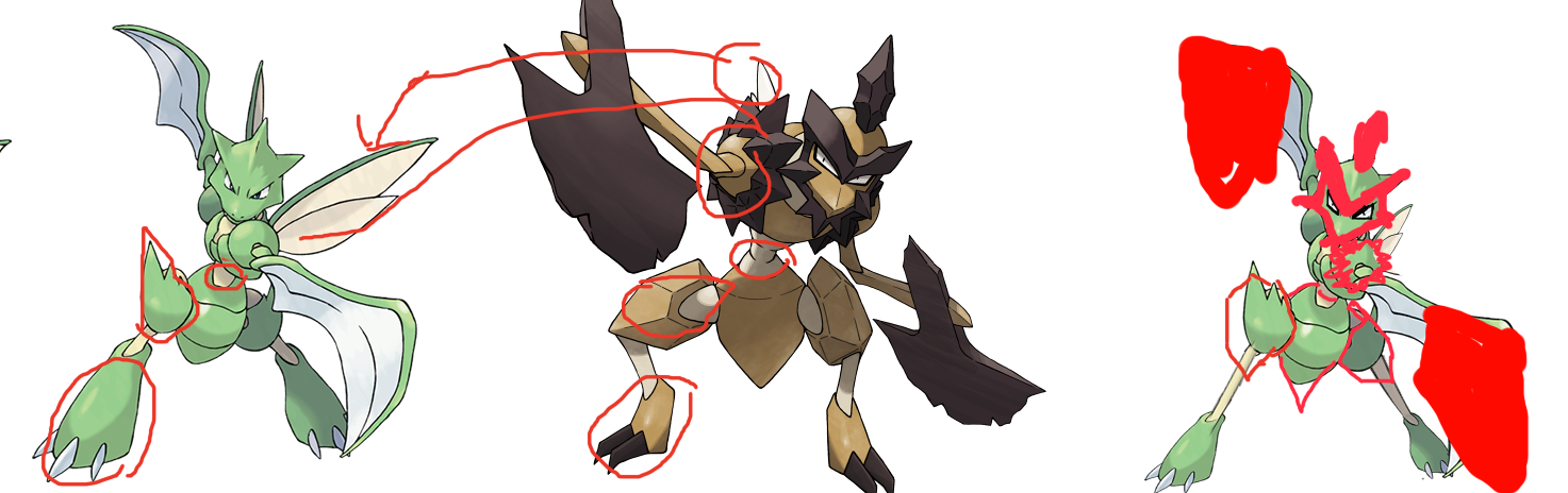 I love the consistent design philosophy between the new Pokémon and ...