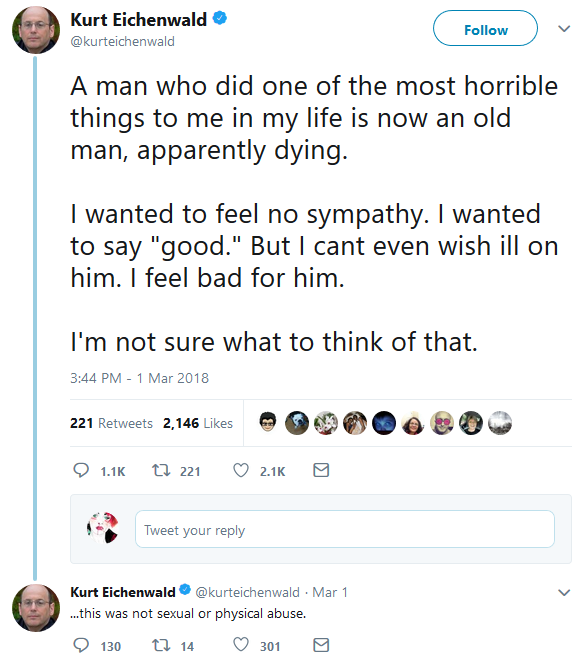 Kurt Eichenwald / Roy Rogers / Andrew McDonald | Page 68 | Kiwi Farms