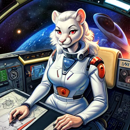 The AI generated images challenge # 1 - Furries In Space | VirtualVerse ...