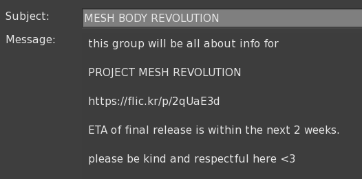 salt & pepper's "project mesh revolution" - Your Avatar - Second Life ...