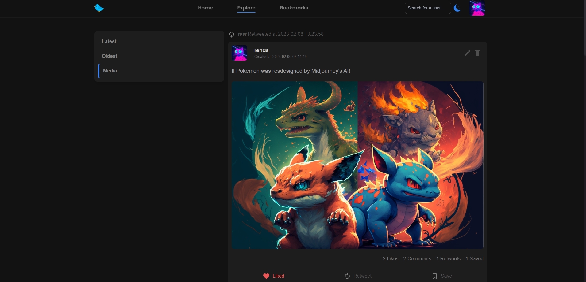 GitHub - meganide/Tweeter: twitter clone