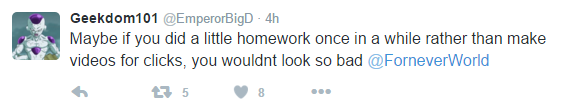 Geekdom101 vs Forneverworld • Kanzenshuu