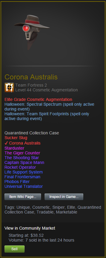 [PC] Corona Australis w/ Team Spirit Footprints and Spectral Spectrum ...