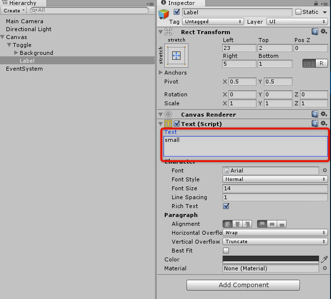 UnityのuGUIでラジオボタンを実装、選ばれたLabelを取得 #unity5 - Qiita