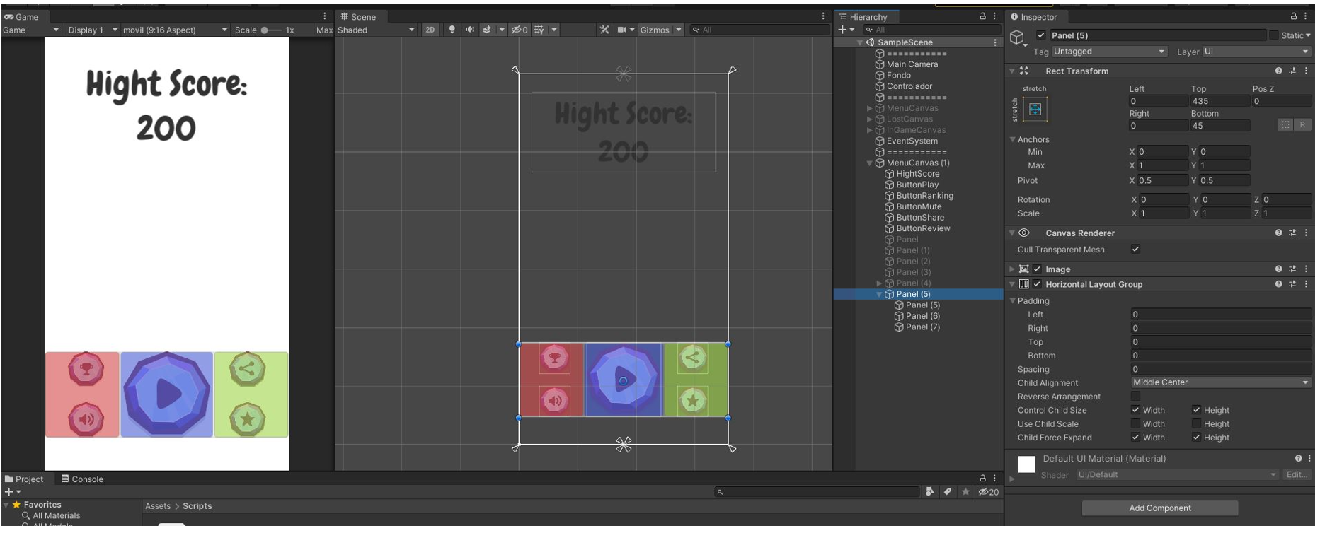 Responsive Mobile Interface -> Question in Comments : r/Unity3D