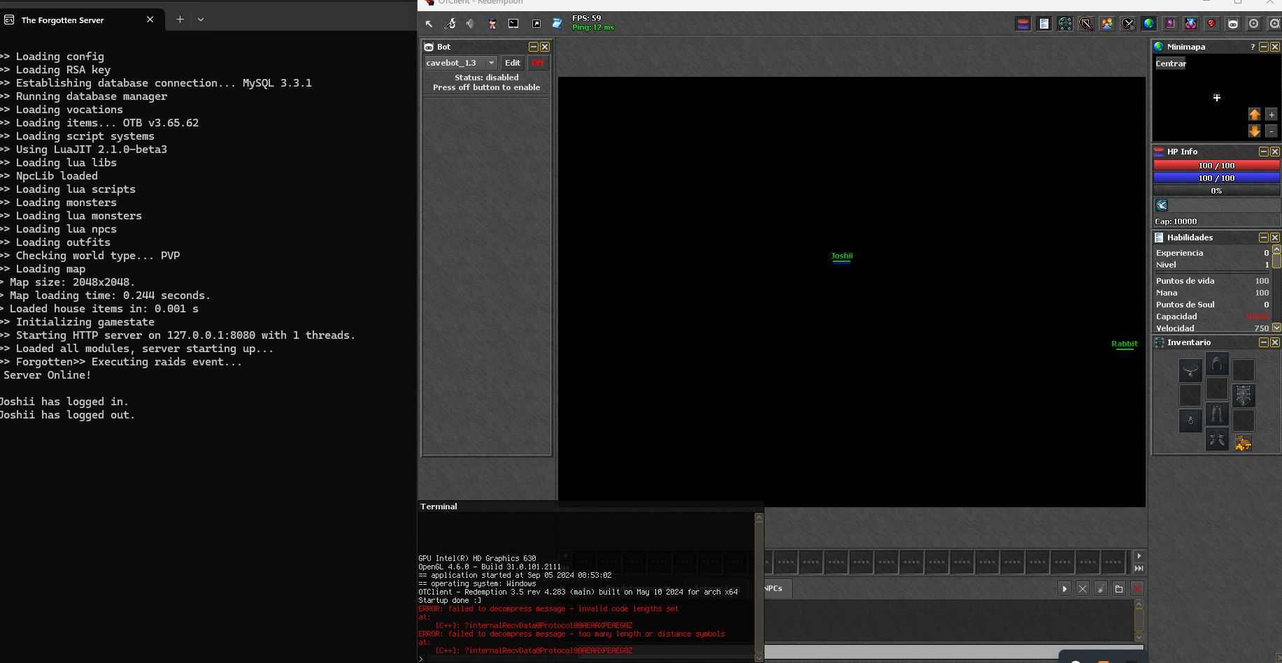 The Forgotten Server 1.6 | OTLand