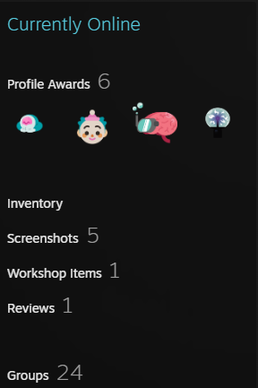 How to only show "inventory" on steam "sidebar". : r/Steam