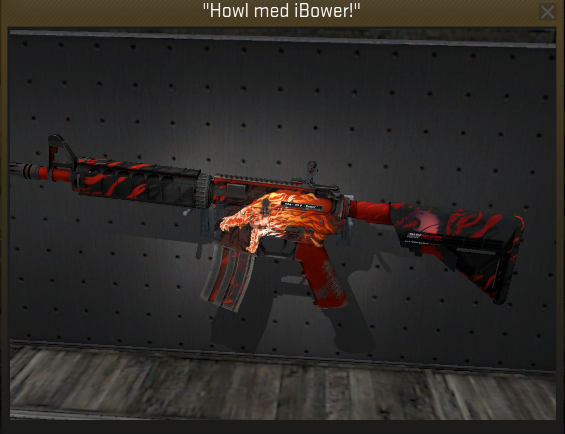 [PC] M4A4 Howl FT with an iBuyPower 2014 sticker : r/GlobalOffensiveTrade