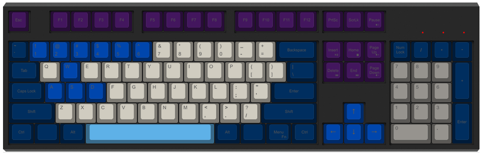 [help] I'm working on a new layout for my G710+ and I need some ...