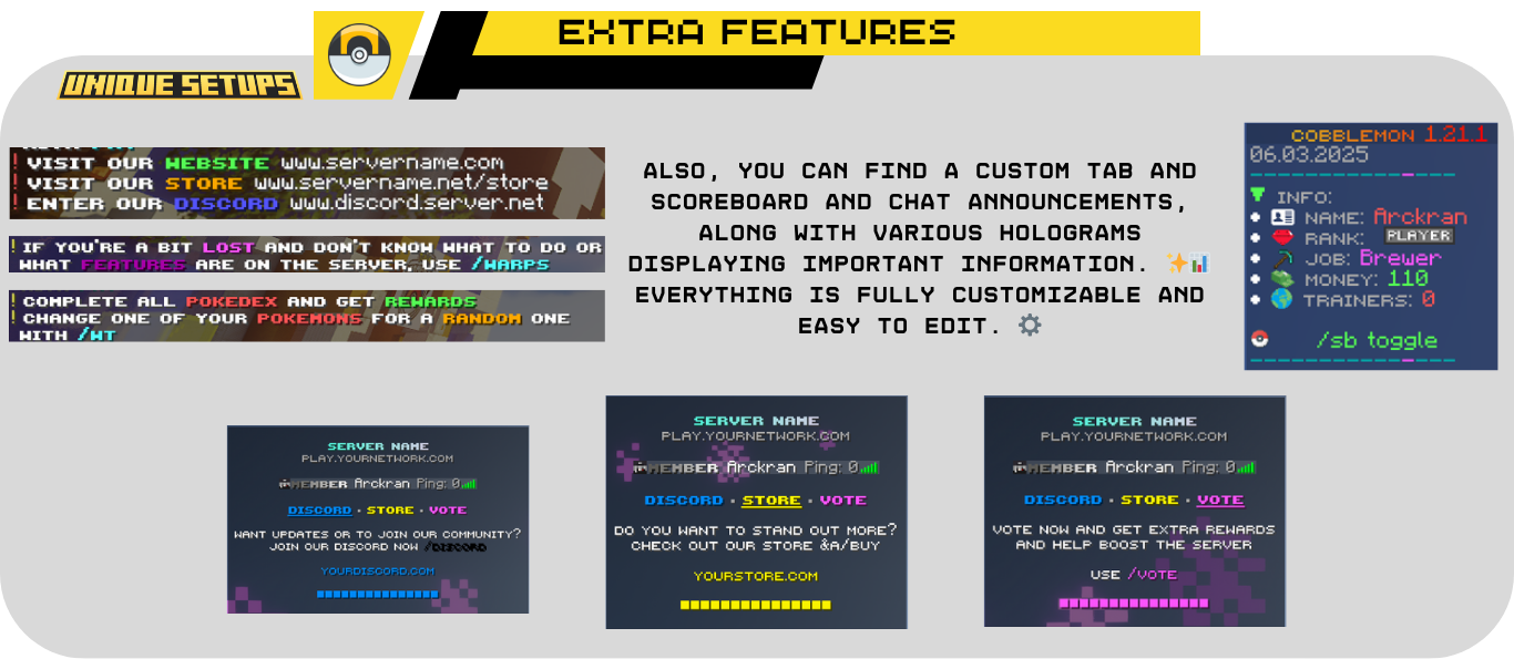 Cobblemon Ultra Survival | Fabric Setup | BuiltByBit