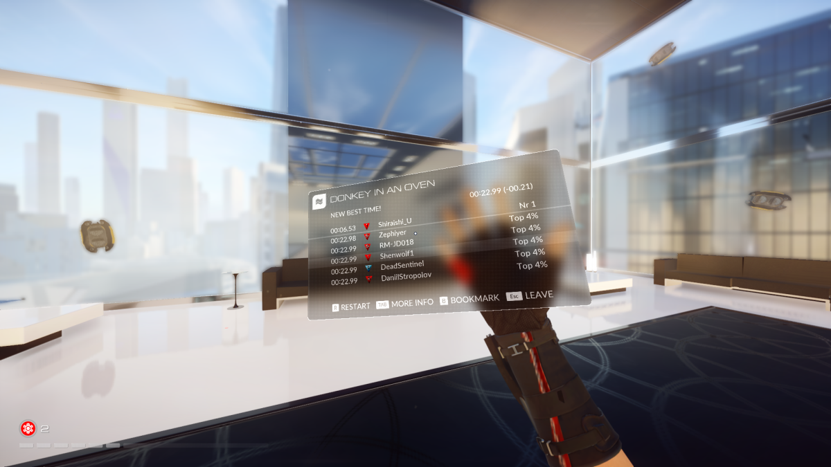 So close :( : r/mirrorsedge