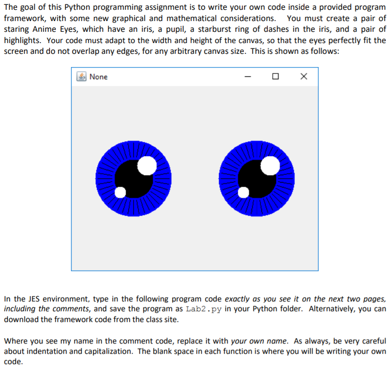The goal of this Python programming assignment is to | Chegg.com
