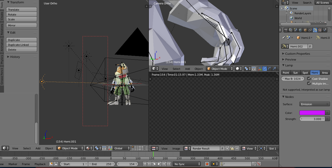 Low Poly 3D Melee Fox - Blender 2.79 : r/smashbros